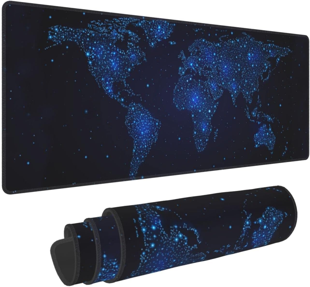 Amazon.com: Jakayla Large Gaming Mouse Pad for Desk, World Map Mouse ...