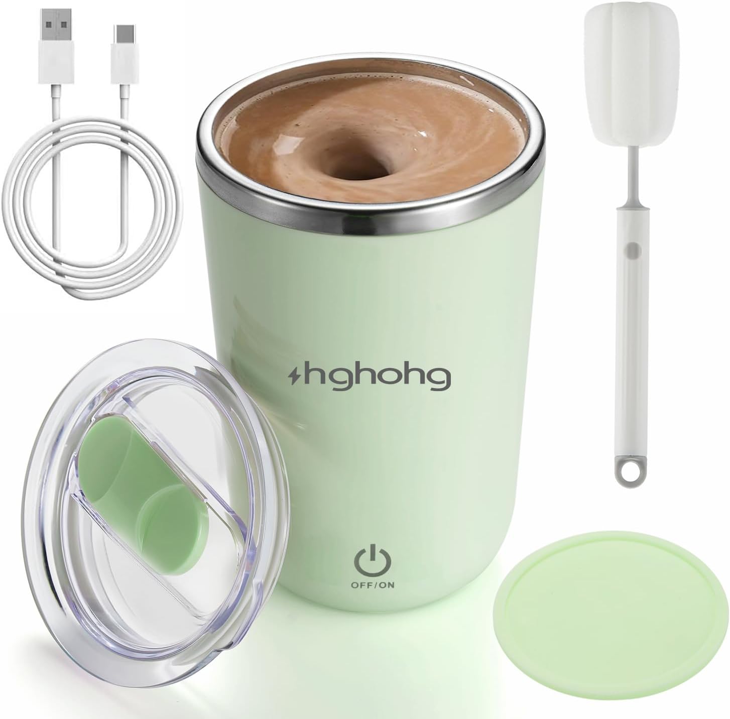 Amazon.com | Self Stirring Mug,Rechargeable automatic magnetic Self ...