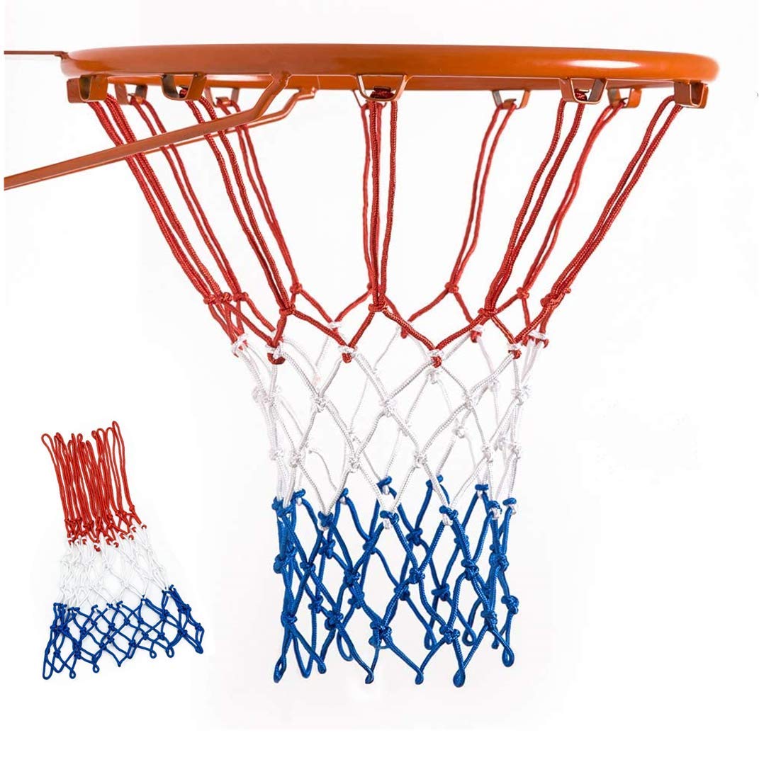 Millie Heavy Duty Basketball Net Replacement,Red White Blue Bold ...