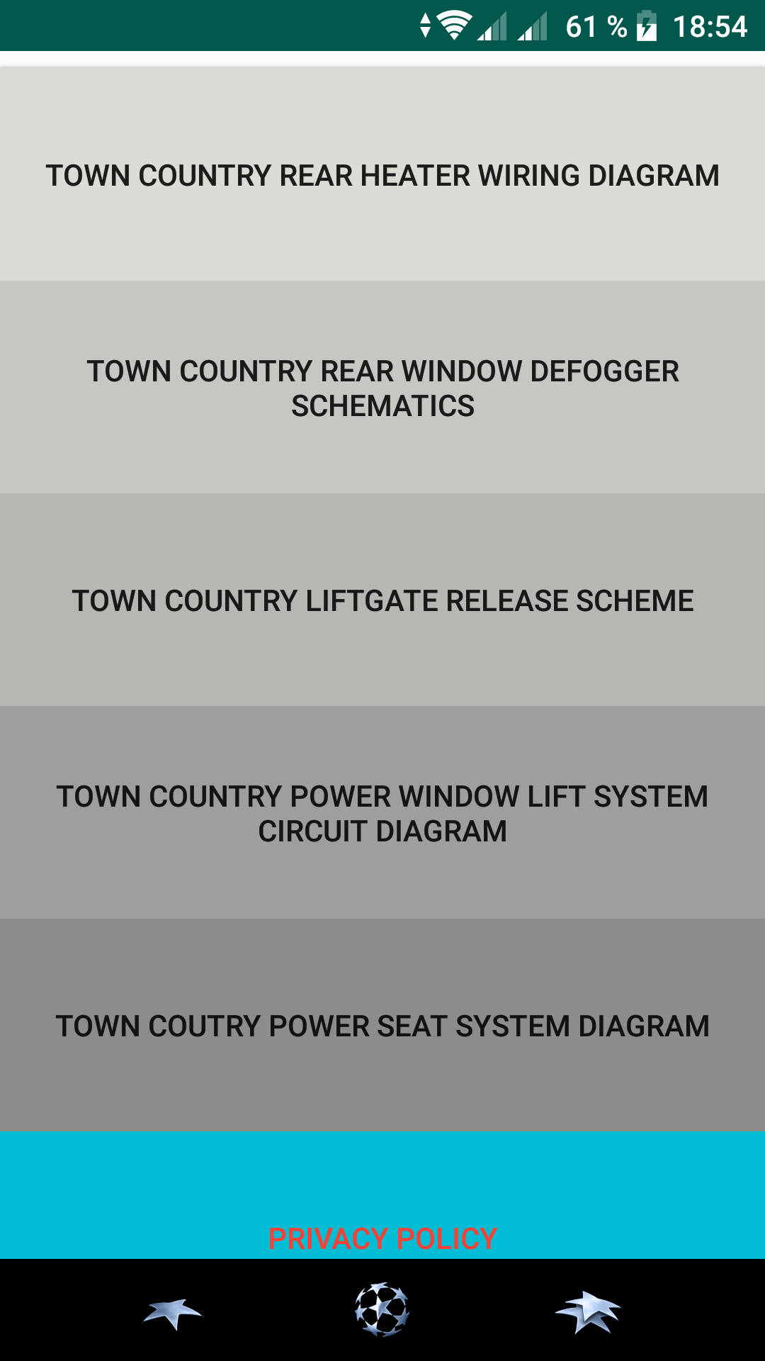 CHRYSLER Town & Country Wiring Diagrams - App on Amazon Appstore