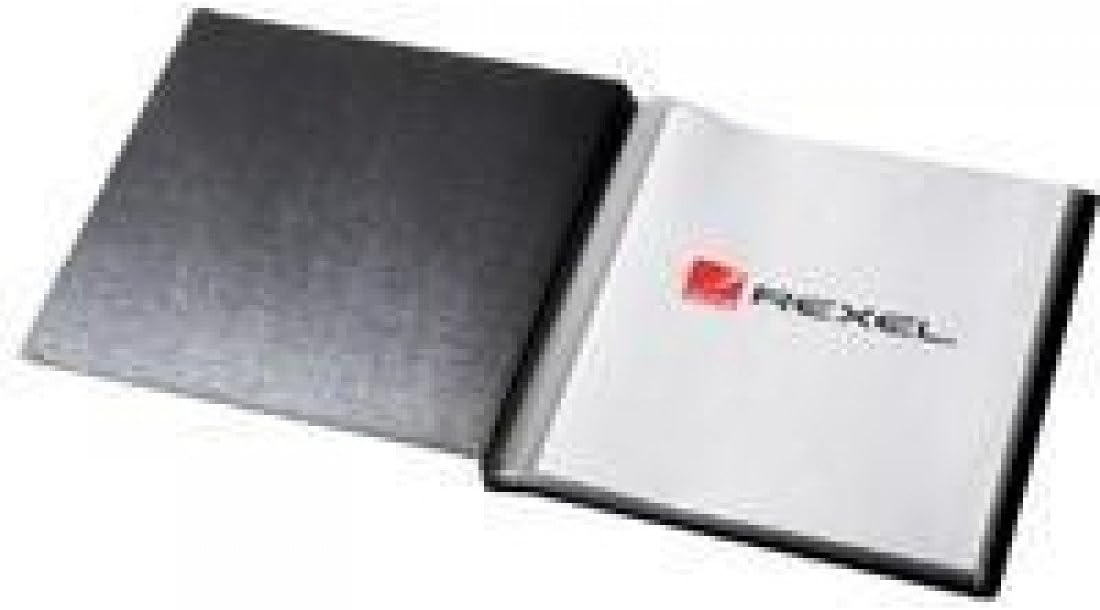 Rexel Presentation Display Book A4 Black (20 Pockets) : Amazon.co.uk ...