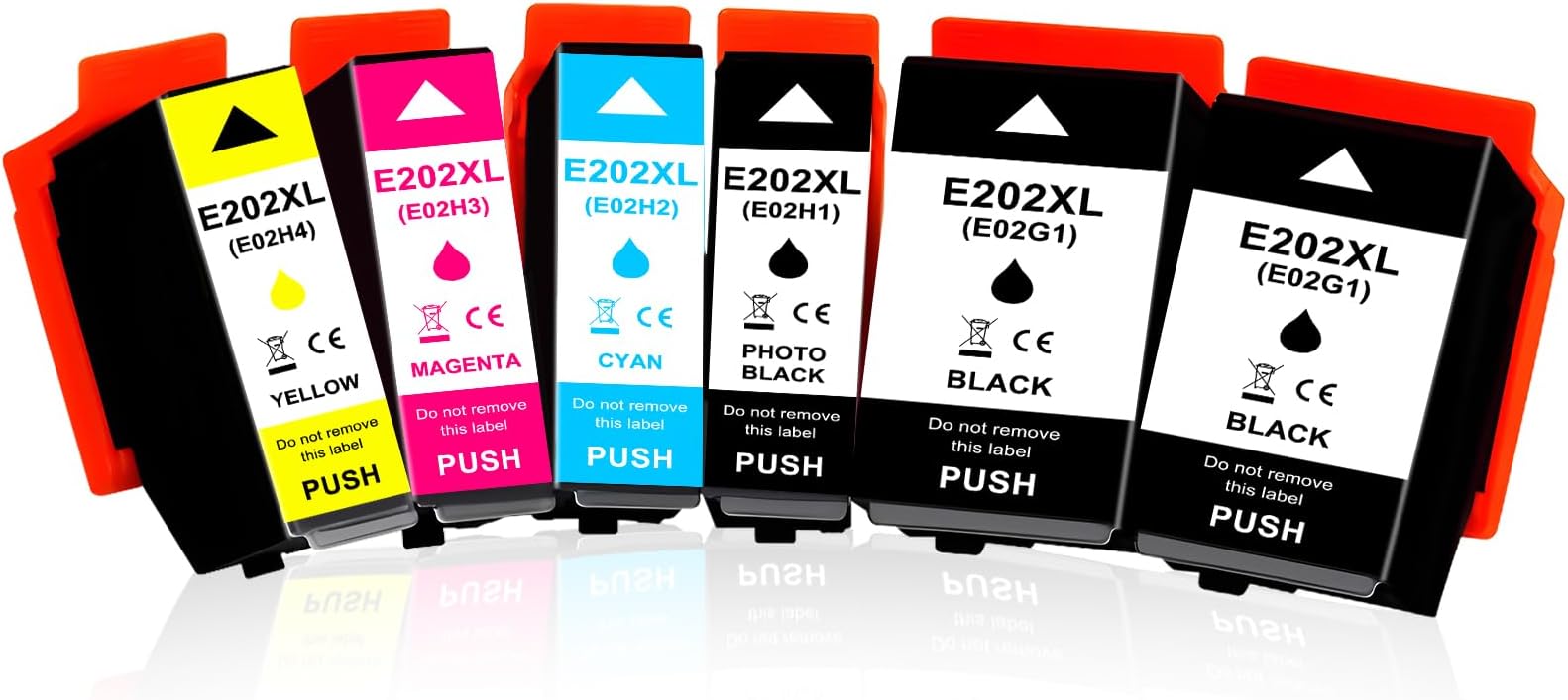 LeciRoba 202XL Ink Cartridges for Epson 202 Ink Cartridges for Epson ...