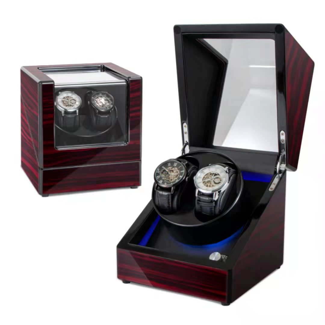 Watch 2 Watch Winder Box for Automatic Watches with Super Quiet Motor ...