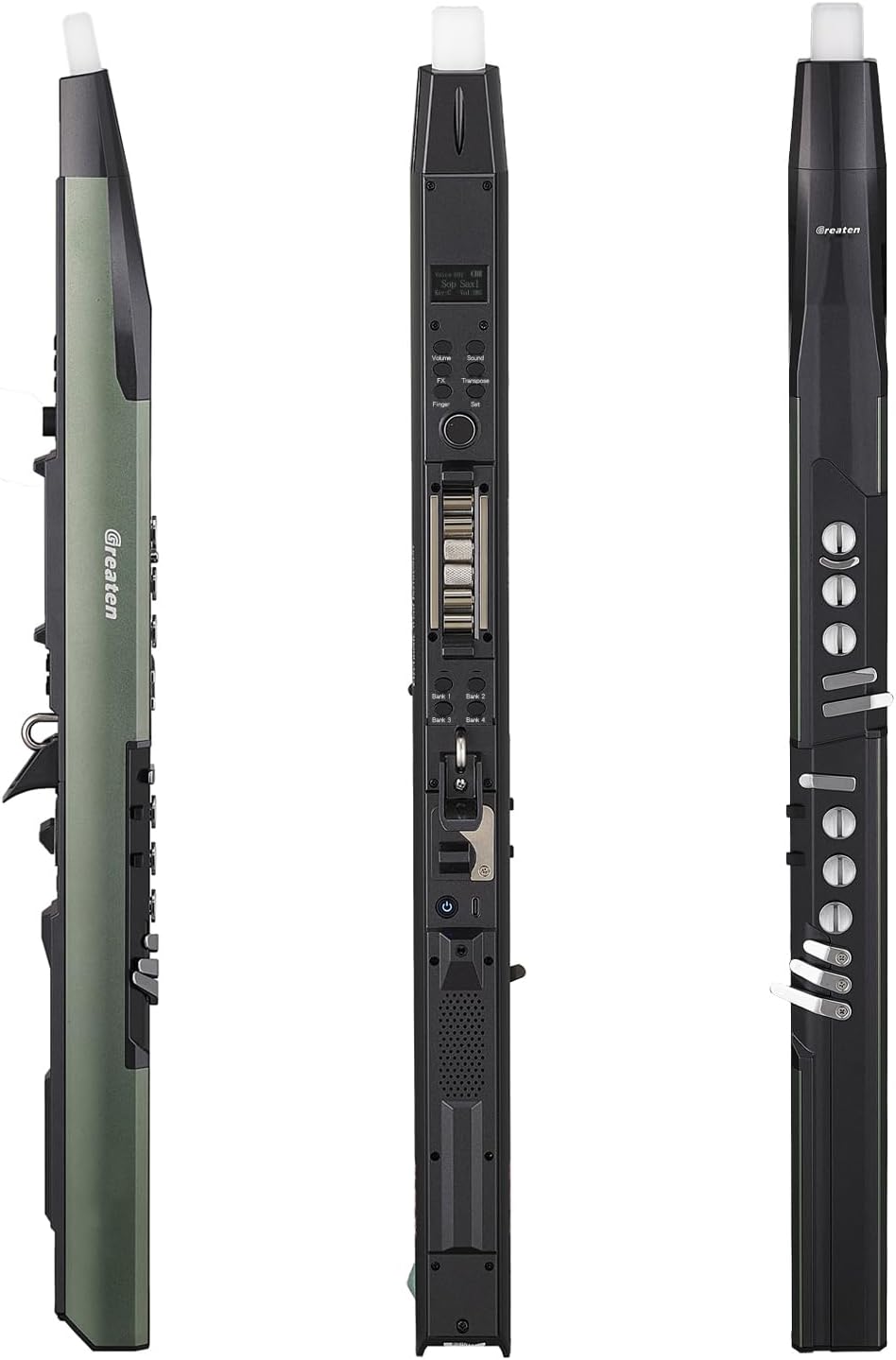 Amazon.com: Vangoa EWI-100 Portable Mini Digital Electronic Wind ...