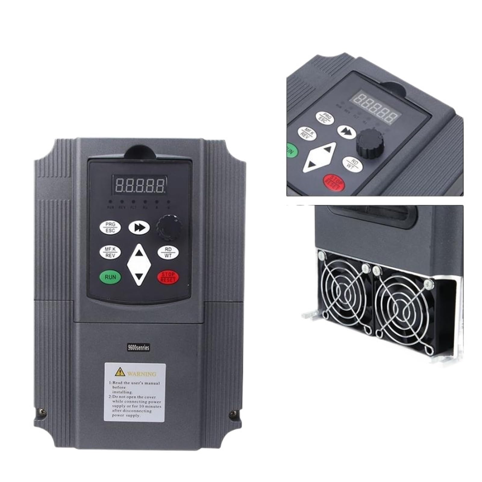 Solar Inverter 220V 0.75kw/1.5kw/2.2kw/4kw/5.5kw/7.5kw Single Phase ...
