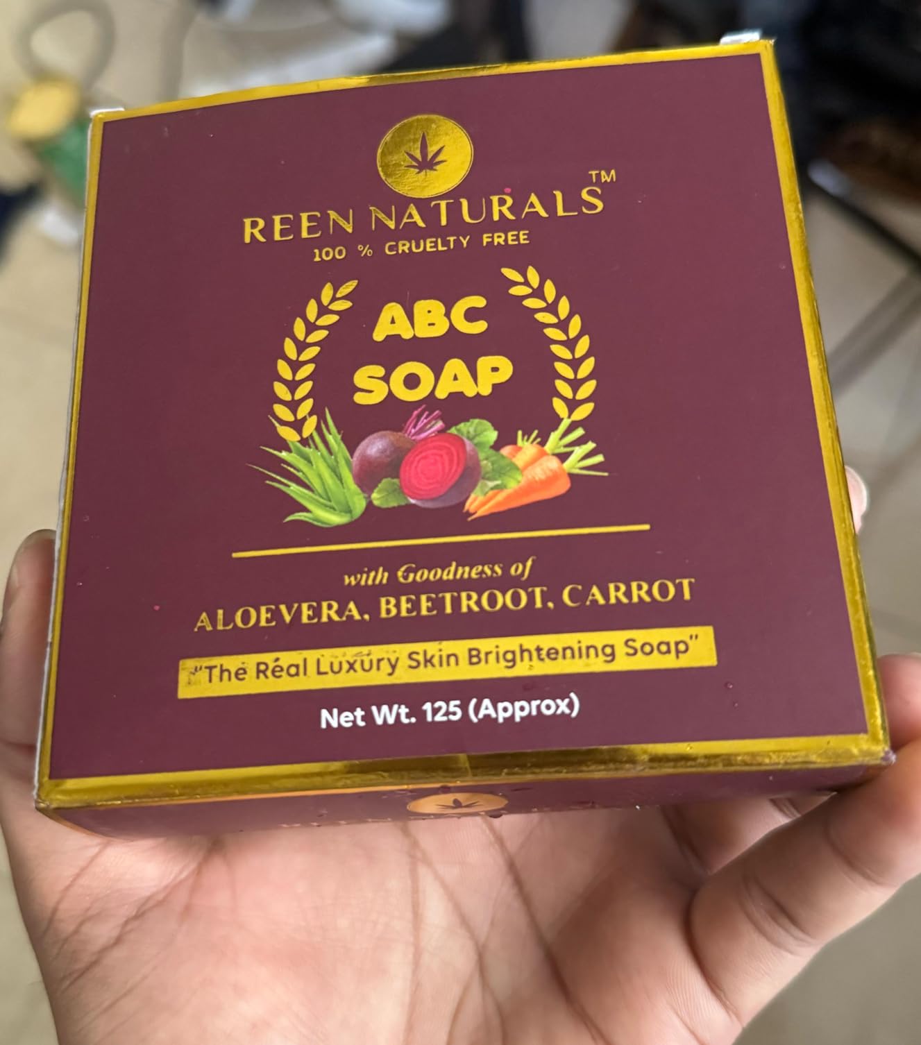 Buy Reen Naturals ABC SOAP | Luxury Skin Brightening Soap | 100% ...