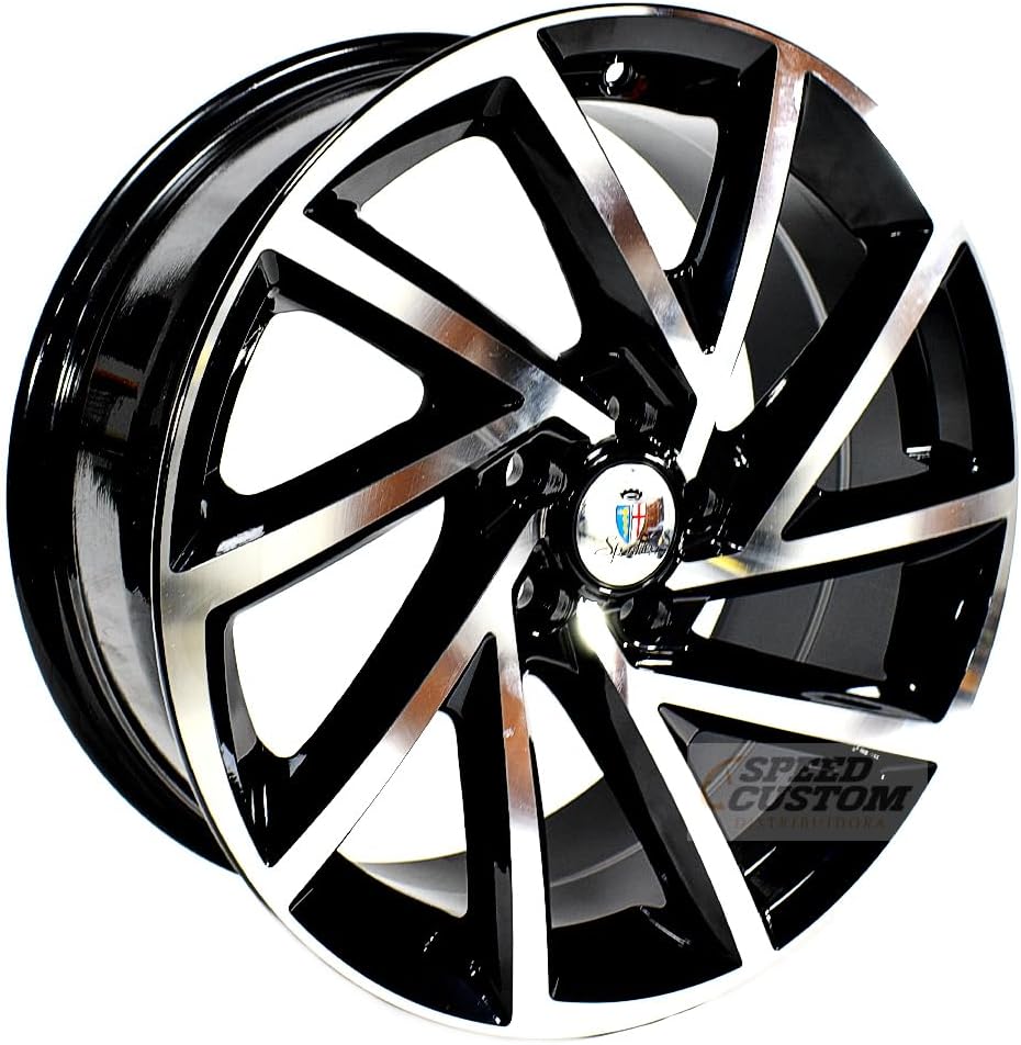 RINES DEPORTIVOS DE ALUMINIO, MODELO C32 17X7.5 5-114.3 COLOR NEGRO ...