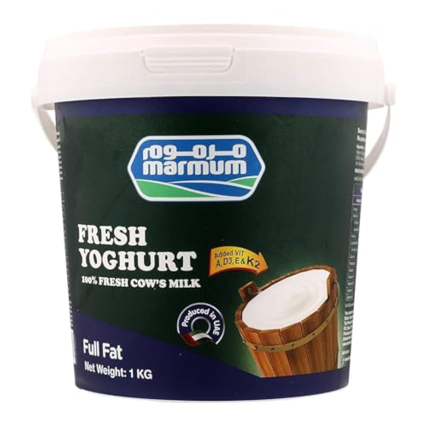 Marmum Fresh Yoghurt Full Cream 1kg | Desertcart INDIA