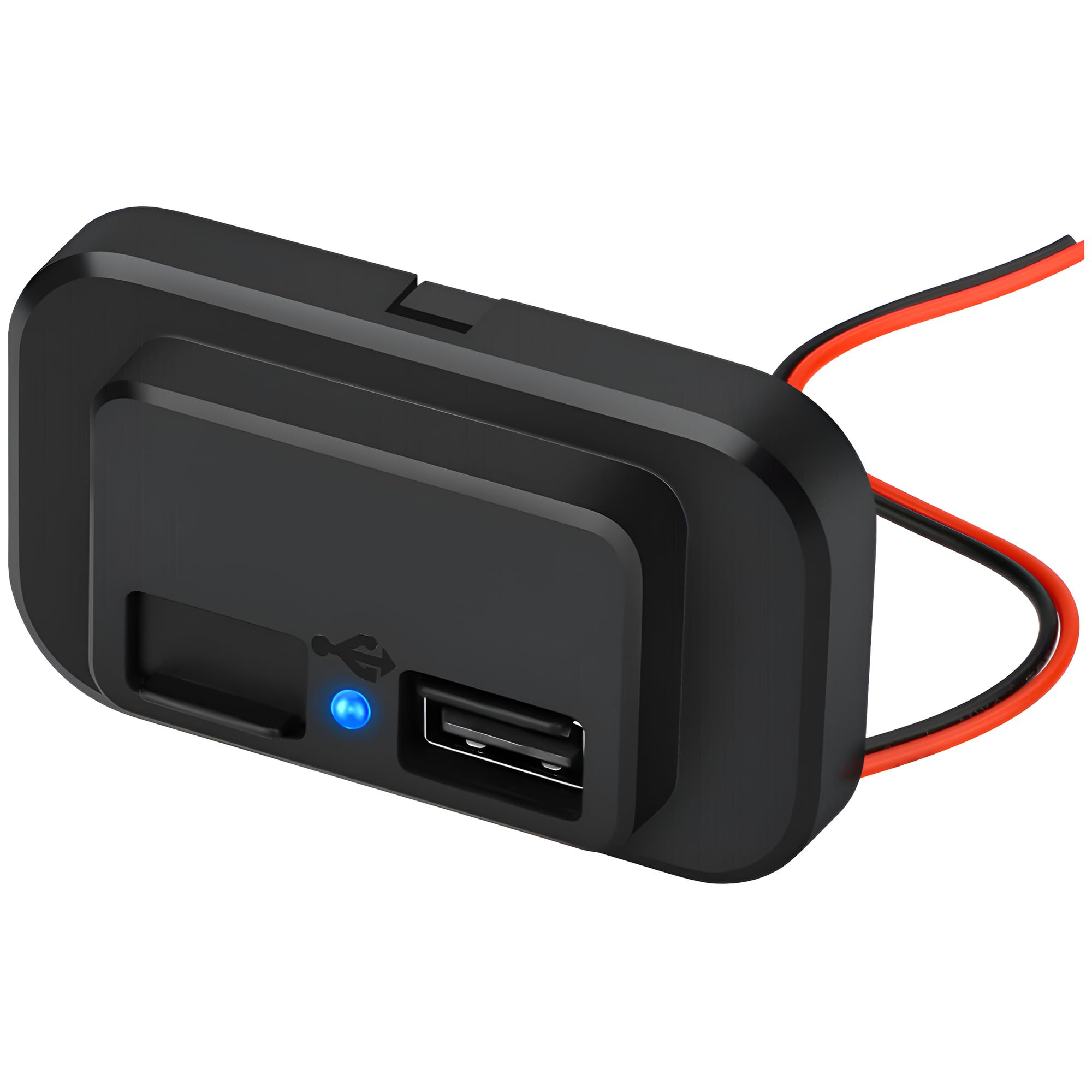 Amazon.com: 12V USB Outlet Automotive USB Port Panel Mount 12V USB ...