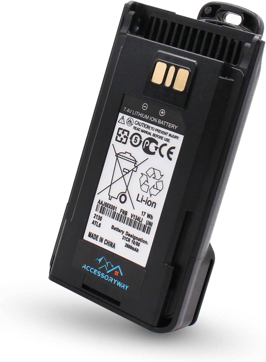 Amazon.com: Replace FNB-V134LI 7.4V 2600mAh Li-Ion Battery for vertex Standard VX-260 VX-261 VX ...