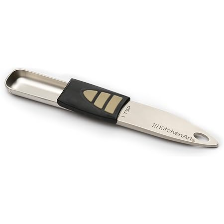 Amazon.com: KitchenArt Adjust-A-Teaspoon And Adjust-A-Tablespoon Set ...