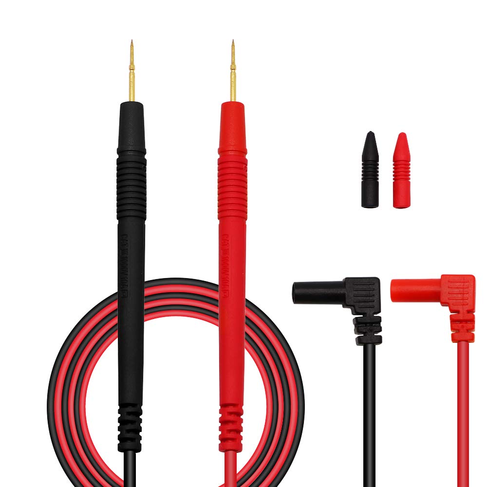 Buy 1 Pair 1000V 10A Needle Tip Probe for Universal Digital Multimeter ...