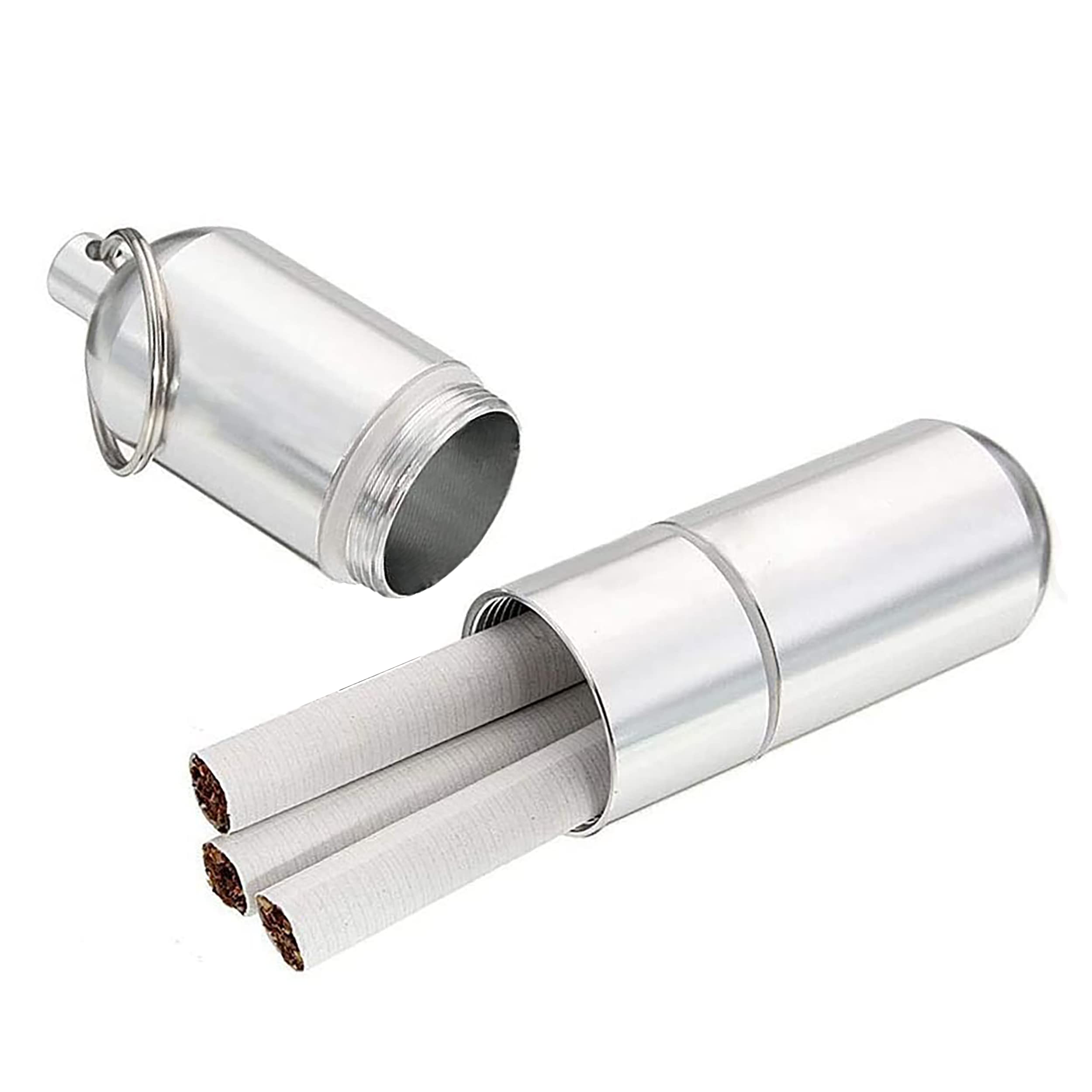 Cigarette Case Mini Small Cigarette Case Silver Cigarette Case for Men ...