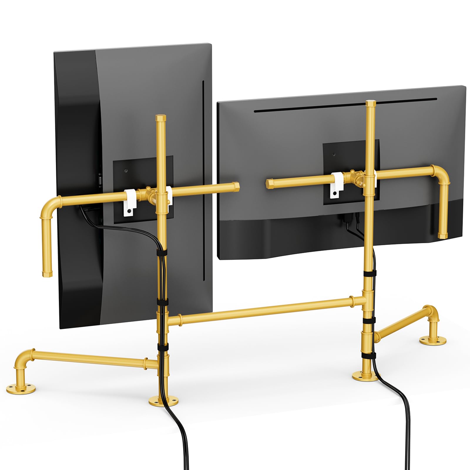 Snapklik.com : Computer Monitor Arms Fully Adjustable Dual Monitor Desk ...