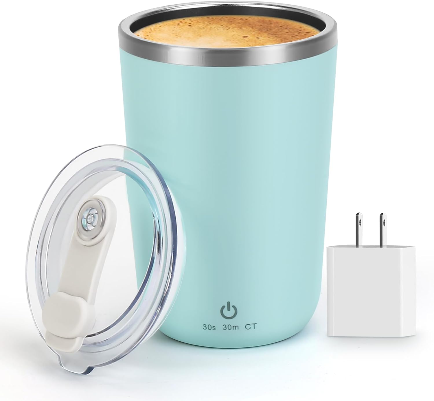 Amazon.com: Self Heating Coffee Mug Electric Coffee Mug Warmer - 140 ...