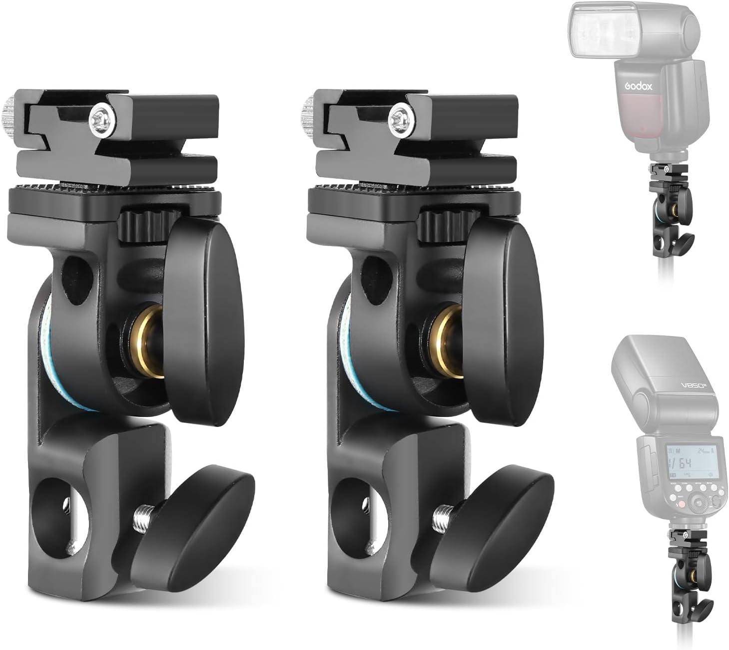 Amazon.com : Fotosnow Camera Speedlight Mount Flash Stand Speedlite ...