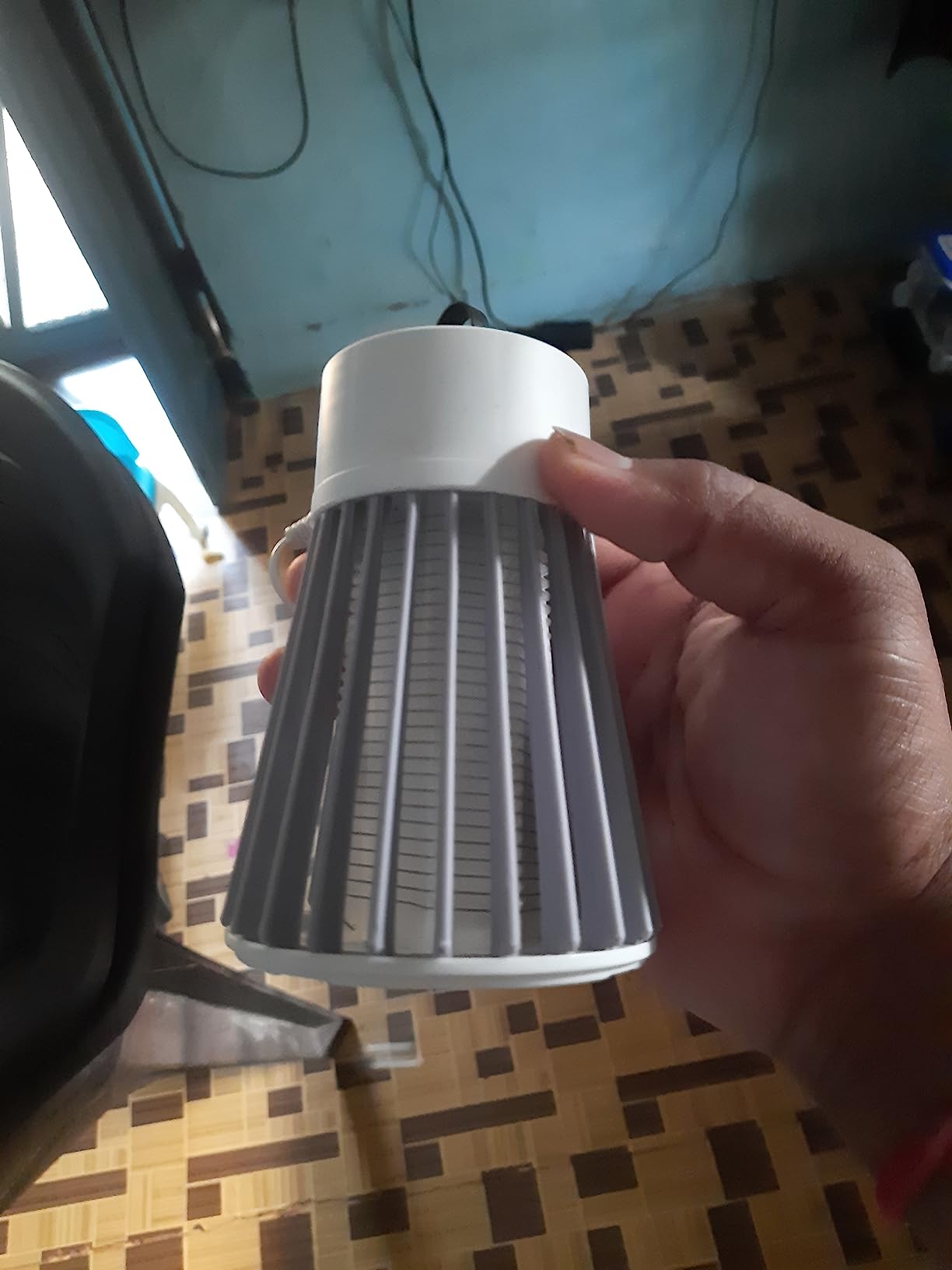 BLACK PERL Mosquito Insect Bug Zapper Trap Killer LED Lamp, Electronic ...