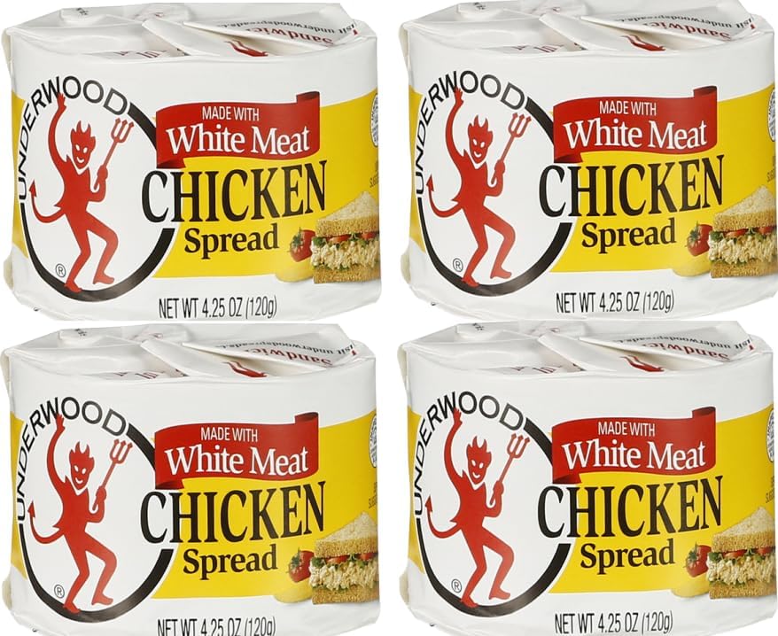 Amazon.com: Pack Of 4 Cans Chicken Spread Made With White Meat 4.25 oz ...