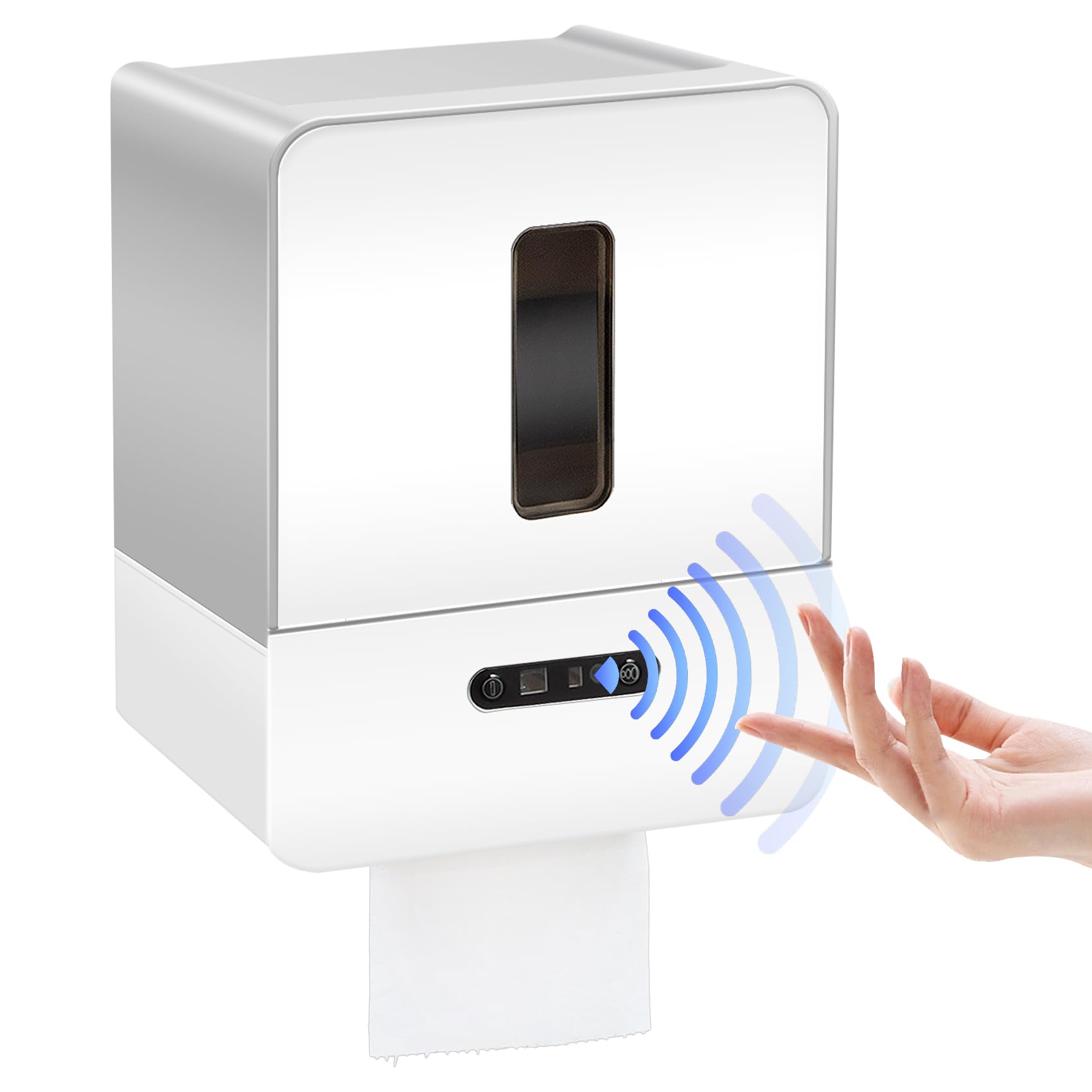 Amazon.com: Automatic Toilet Paper Dispenser for Bathroom, Installation ...