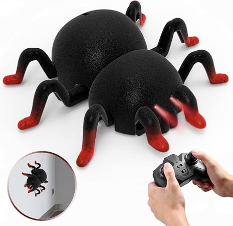Amazon.com: VRG Prank Scare Remote Control Spider, Halloween Toys for ...