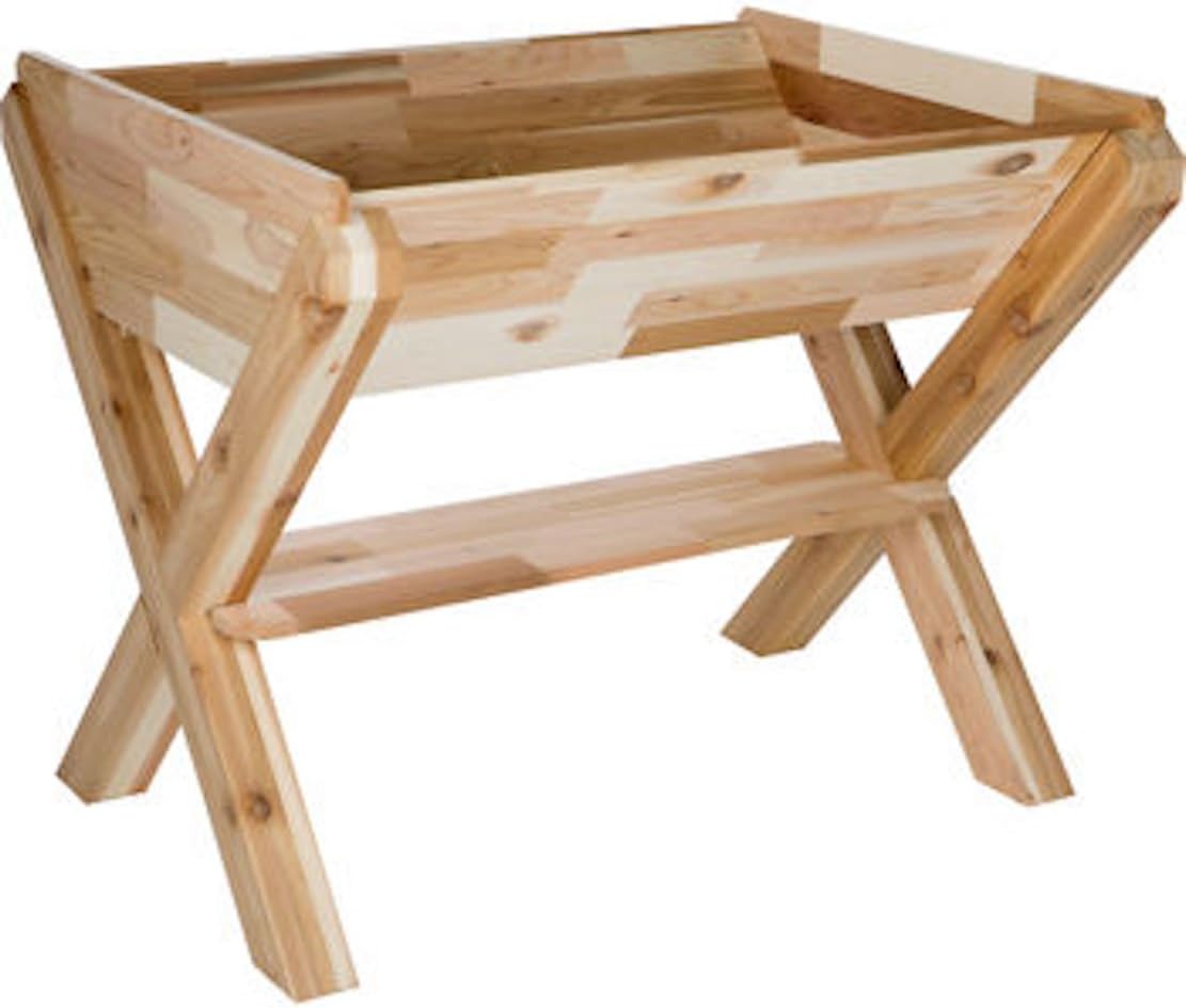 Amazon.com : Patio Craft Urban Garden Western Red Cedar Planter : Patio ...
