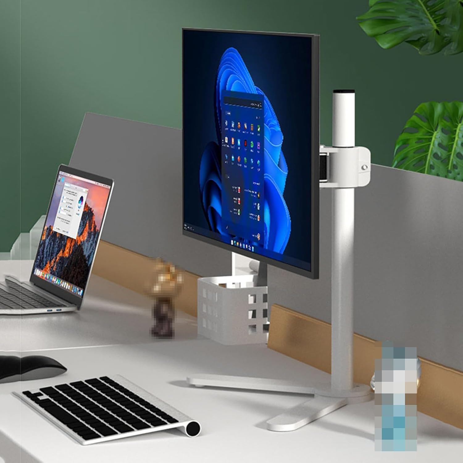 Amazon.com: Full Motion 360 Deg Rotation Tilt Swivel TV Mount - Single ...