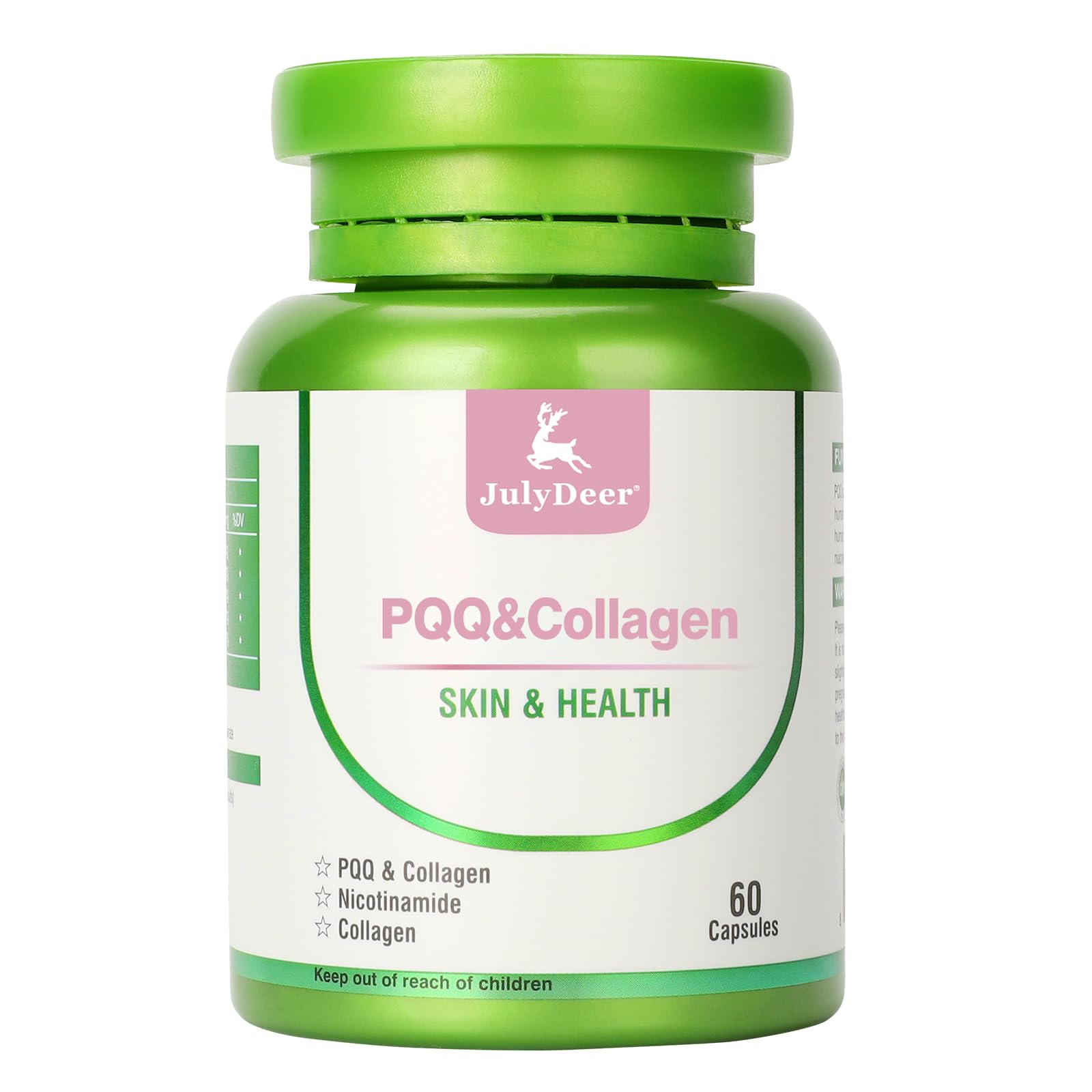 Amazon.com: PQQ Supplement 20mg | (Pyrroloquinoline Quinone) Promotes ...
