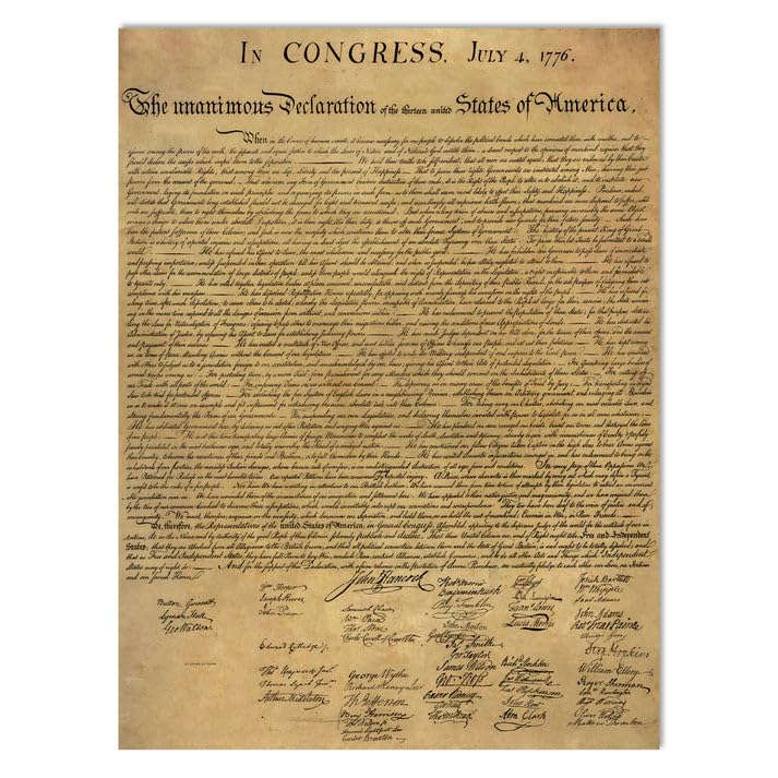 Snapklik.com : American Founding Documents Laminated 3 Pack EXTRA LARGE ...