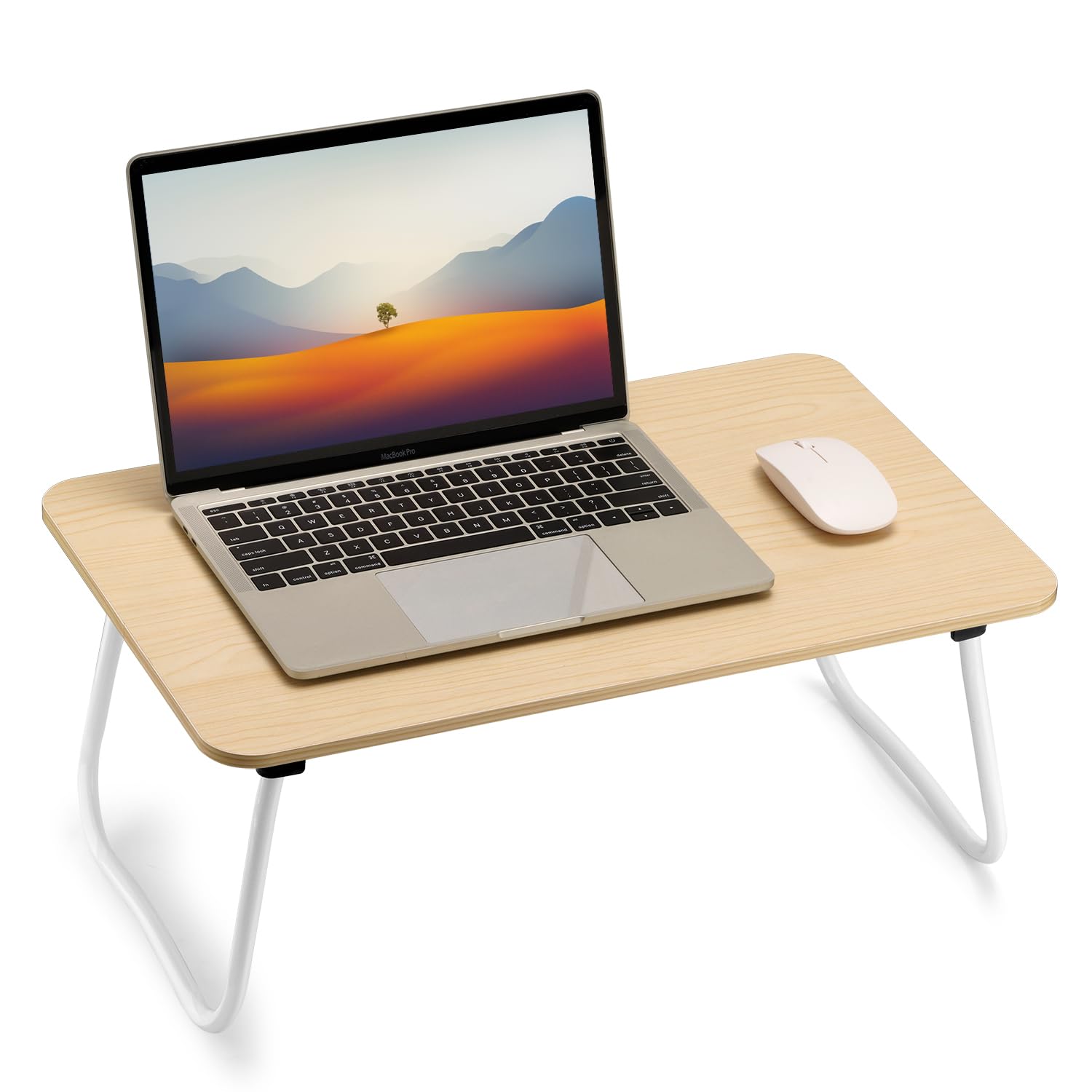 Snapklik.com : Foldable Laptop Desk, Portable Lap Desk Bed Table ...