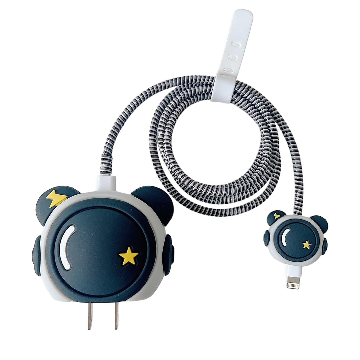 iTronix 3D Cute Case Cover for iPhone Power Adapter (20W) / Charger ...