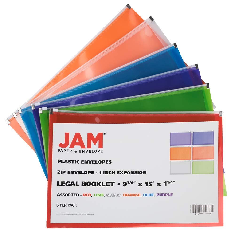 Snapklik.com : JAM PAPER Plastic Envelopes