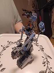 Amazon.com: 370 Pieces Johnny 5 Robot Building Set, Johnny Five Robot ...