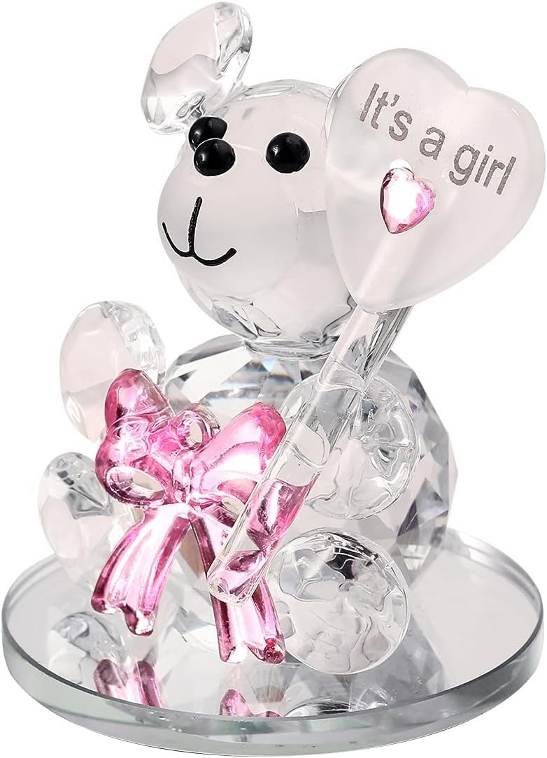 Amazon.com: 8pcs Crystal Baby Shower Decorations, Baby Shower Souvenir ...