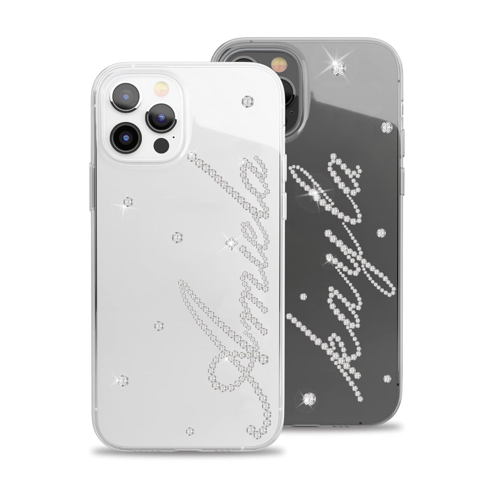 Amazon.com: Ldmfcpa Custom Name Phone Case Personalized Clear Phone ...