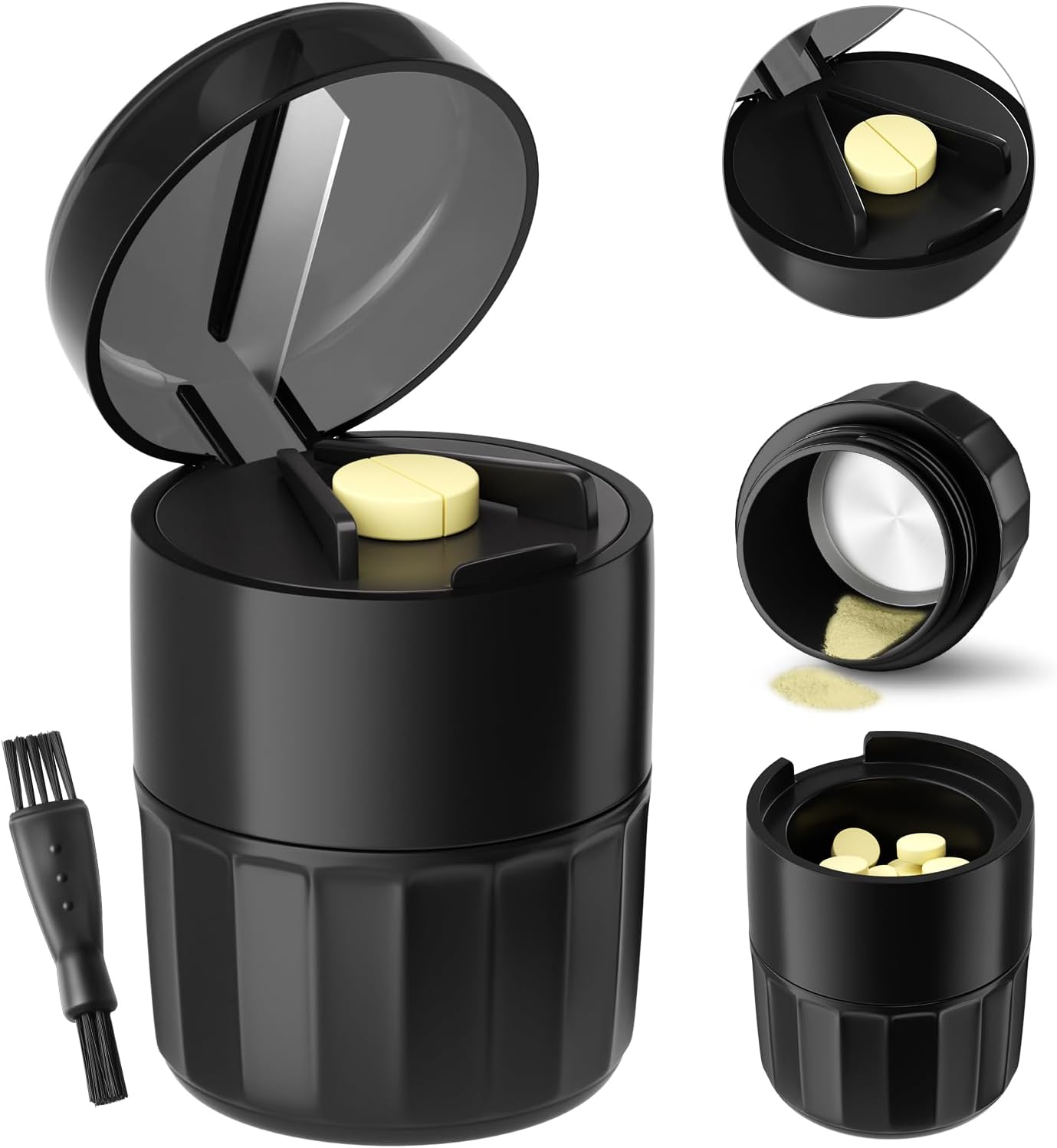 Amazon.com: Renmingfed 3-in-1 Pill Crusher Pill Grinder Pill Cutter ...