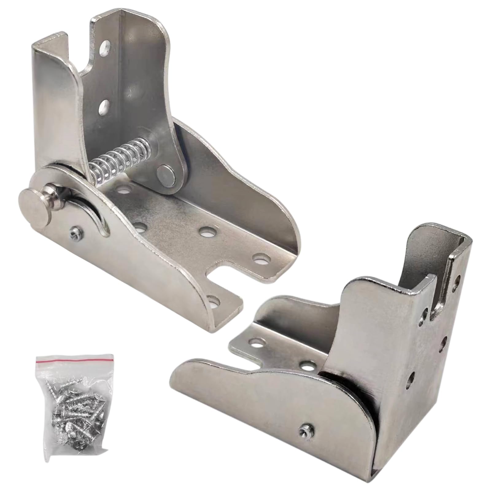 Aginkgo 2Pcs Folding Leg Bracket Gateleg Table Hinge with Screws and ...