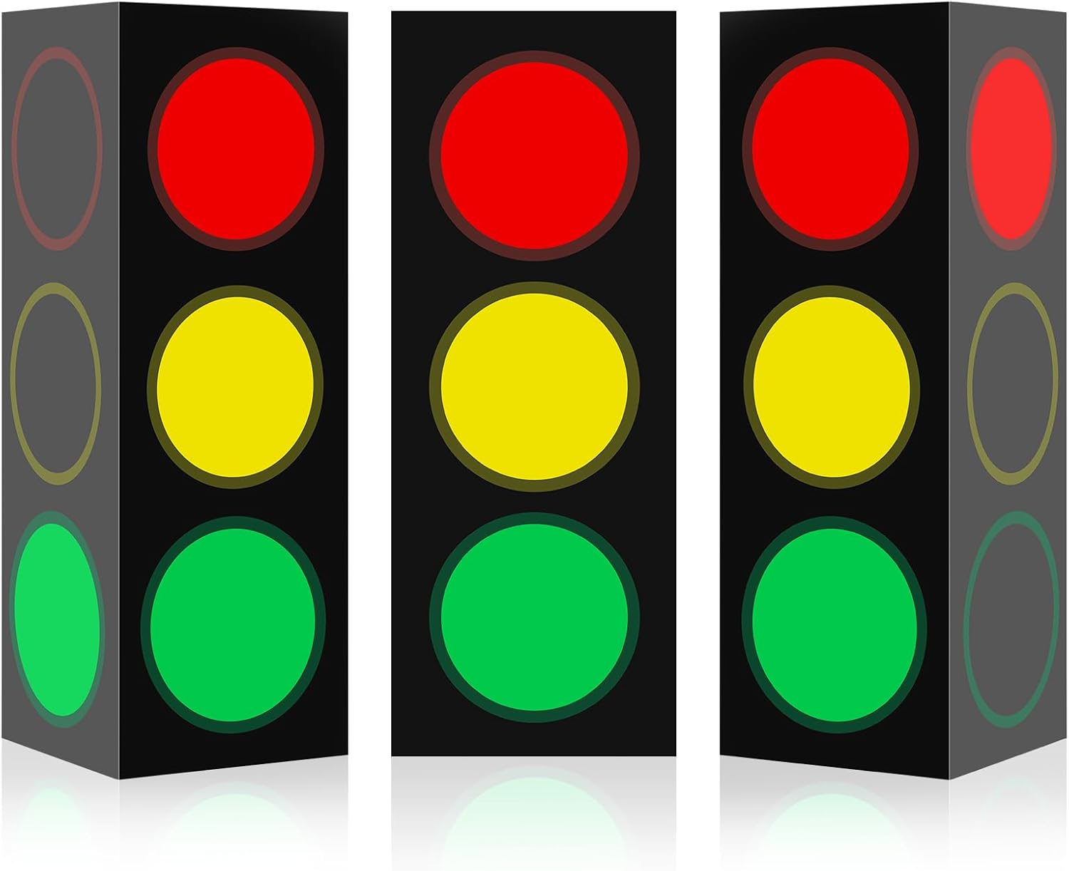 Amazon.com: 3 Pcs Traffic Light Favor Boxes, Transportation Boxes for ...