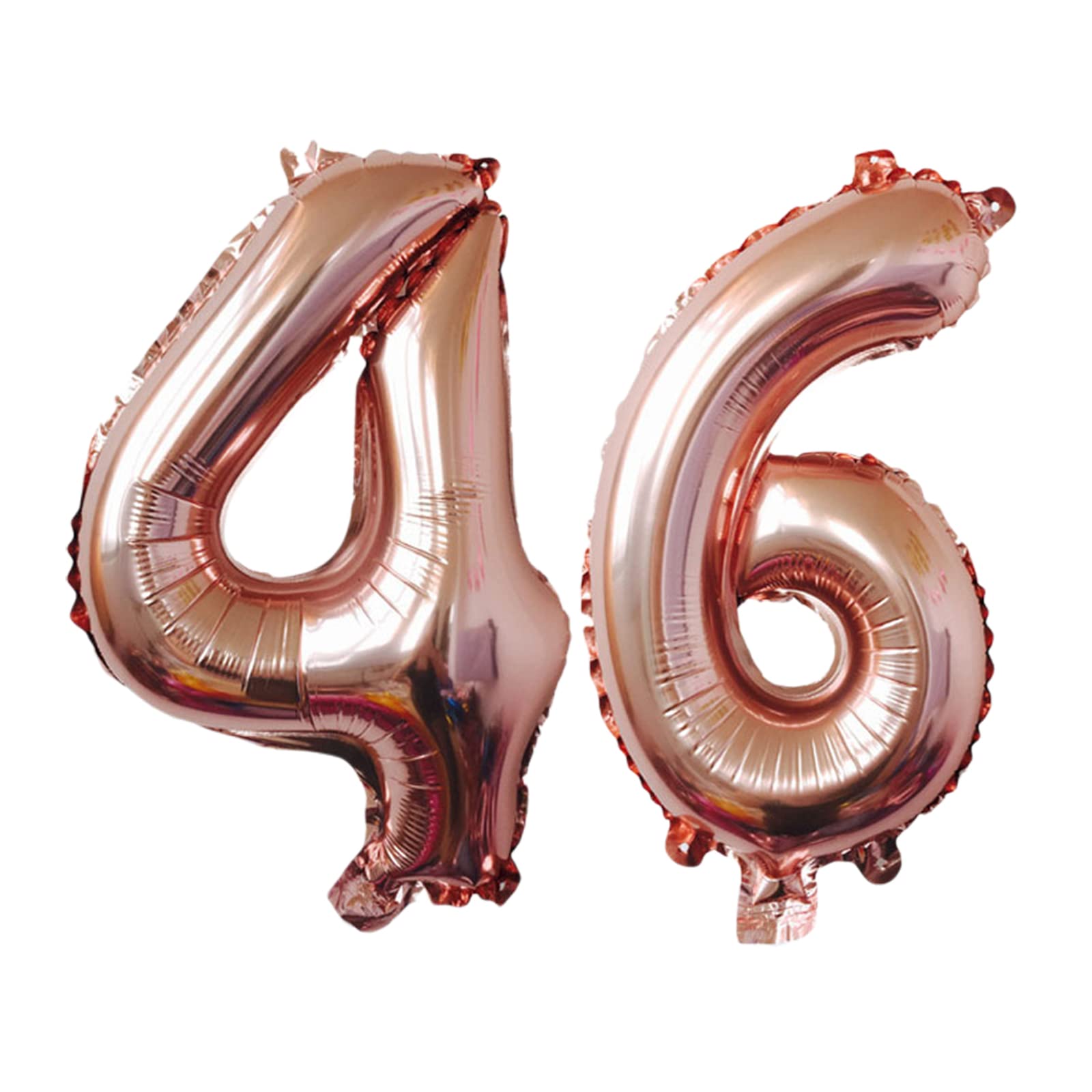 Amazon.com: Number 46 Balloons 32 inch Digital Balloon Alphabet 46 ...