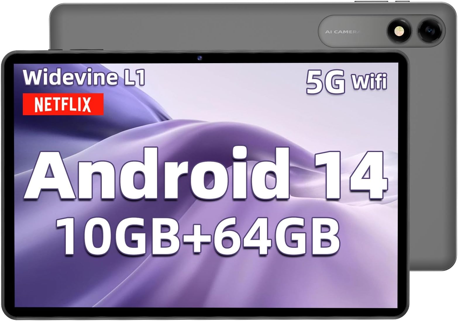 Amazon.com : Android Tablet, 10.1 inch Android 14 Tablet, Octa-core CPU ...