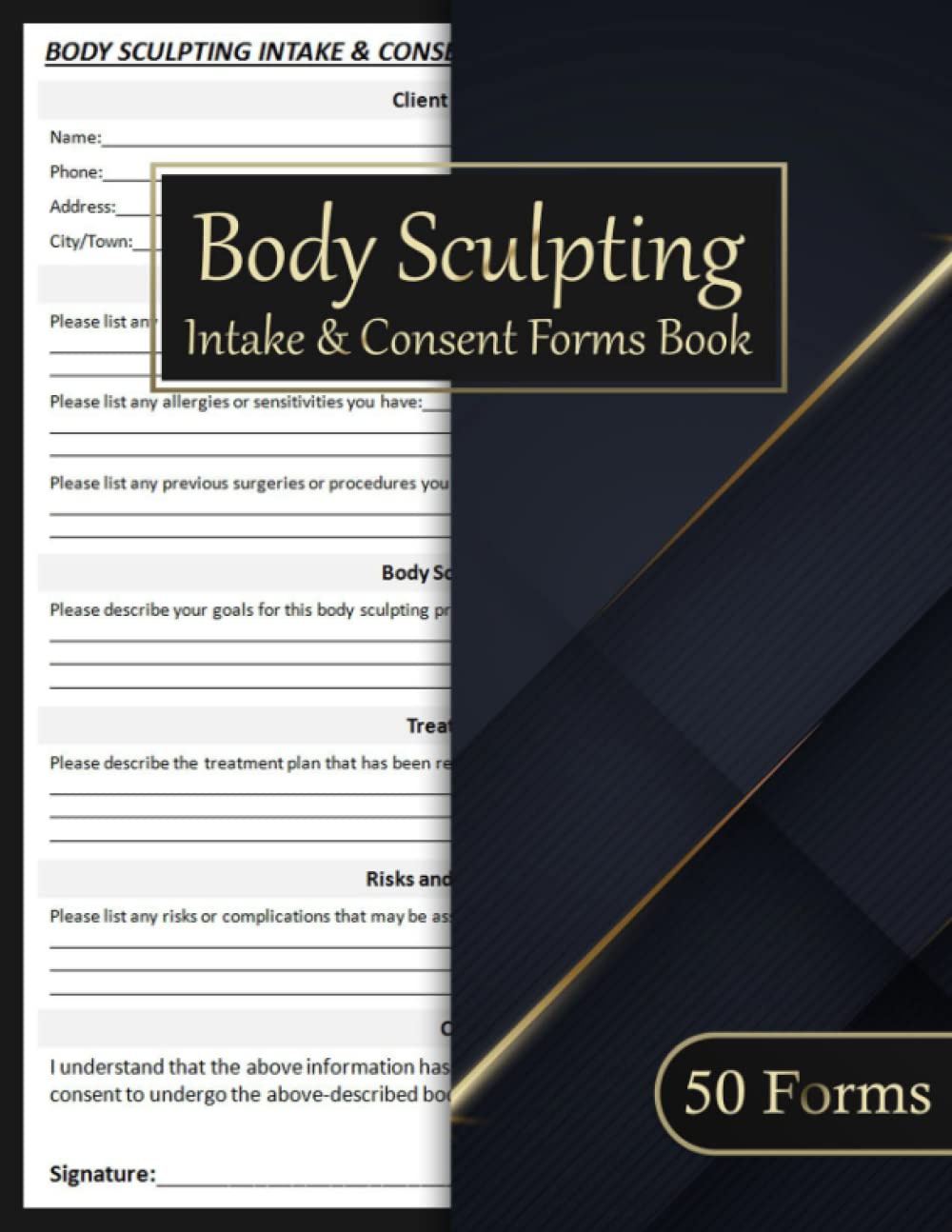 Amazon.com: Body Sculpting Intake & Consent Forms Book: Body Contouring ...