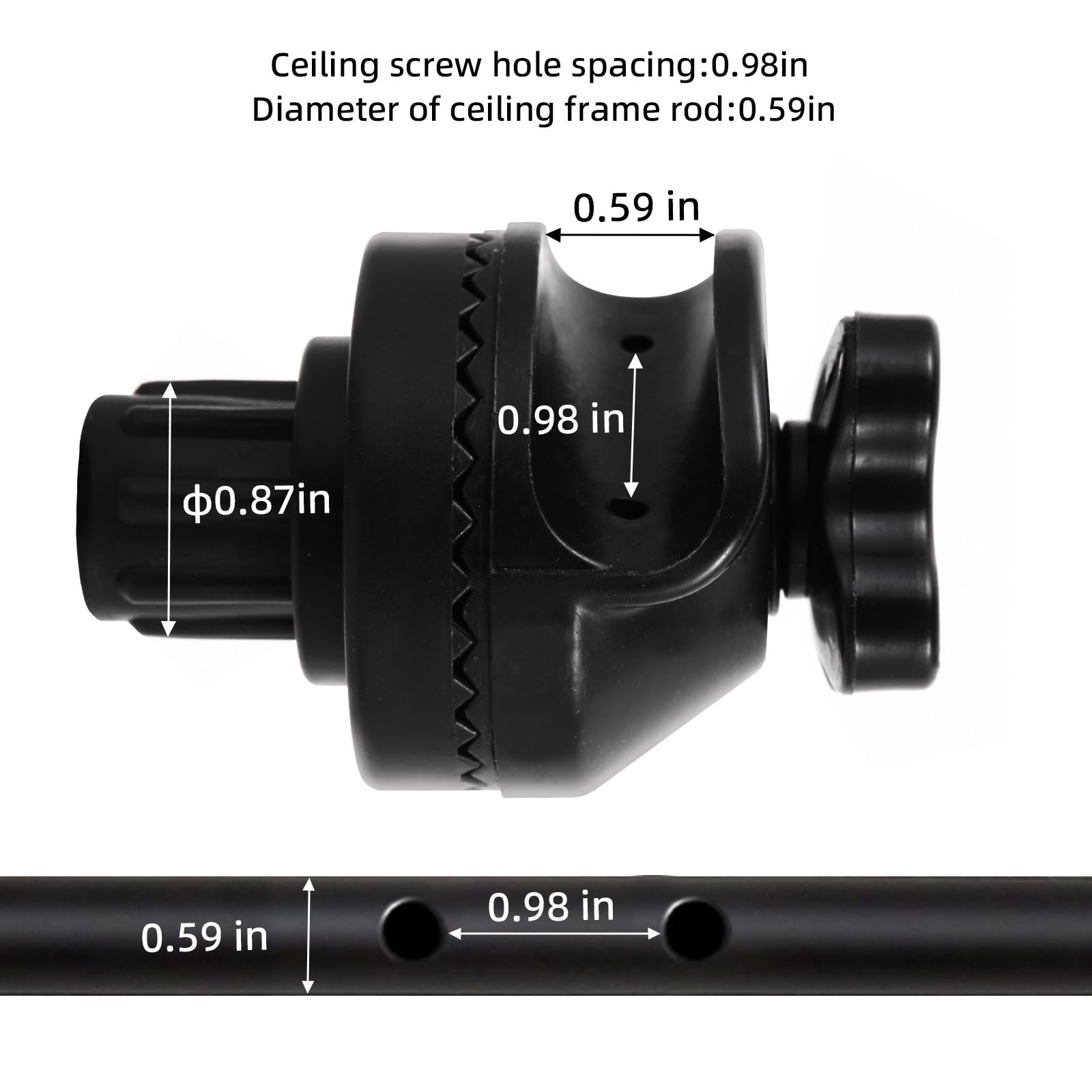 Snapklik.com : Garden Swing Plastic Fittings 2Pcs,Porch Patio Swing ...