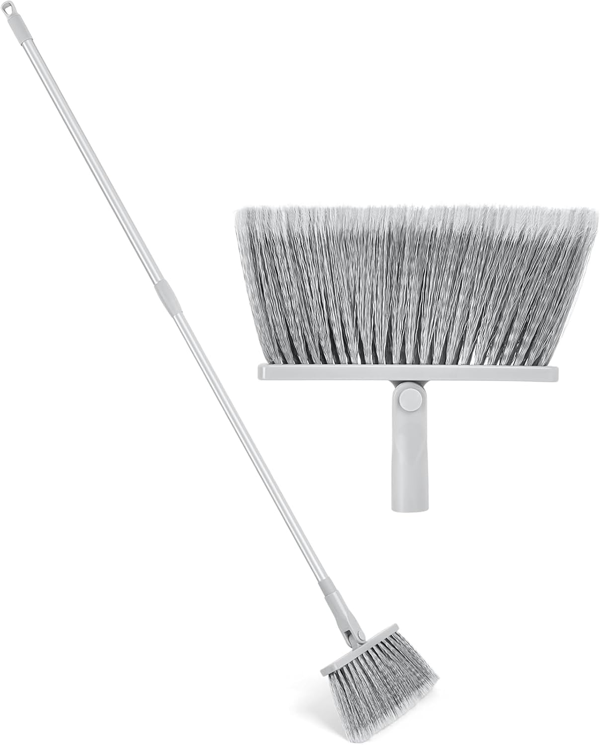 Amazon.com: Magnetic Action Broom Portable Broom with Adjustable Handle ...