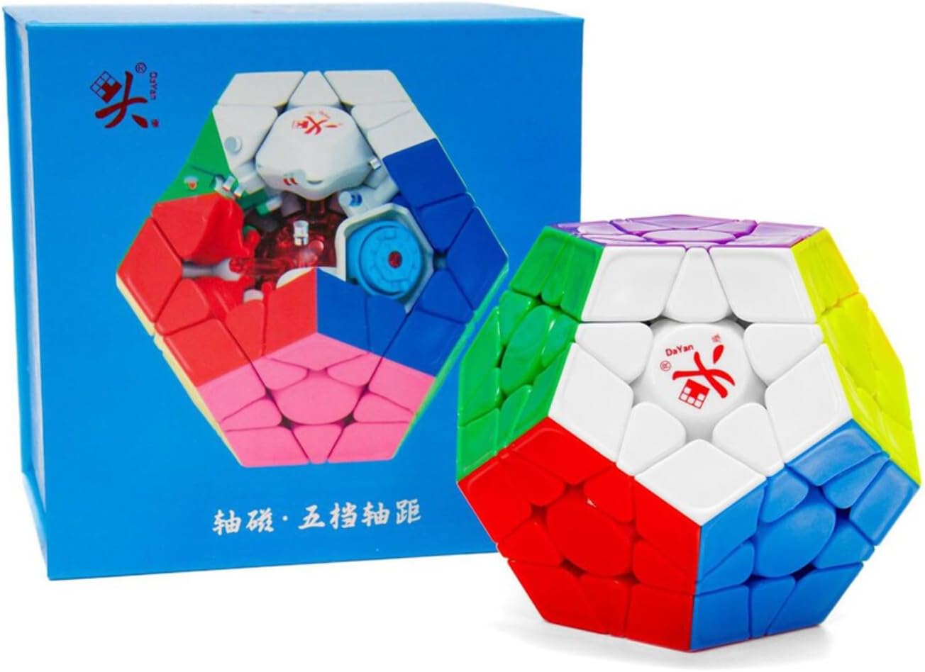 Amazon.com: Dayan Megaminx Pro Magnetic (Standard) Speed Cube (Official ...