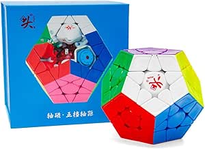 Amazon.com: Dayan Megaminx Pro Magnetic (Standard) Speed Cube (Official ...