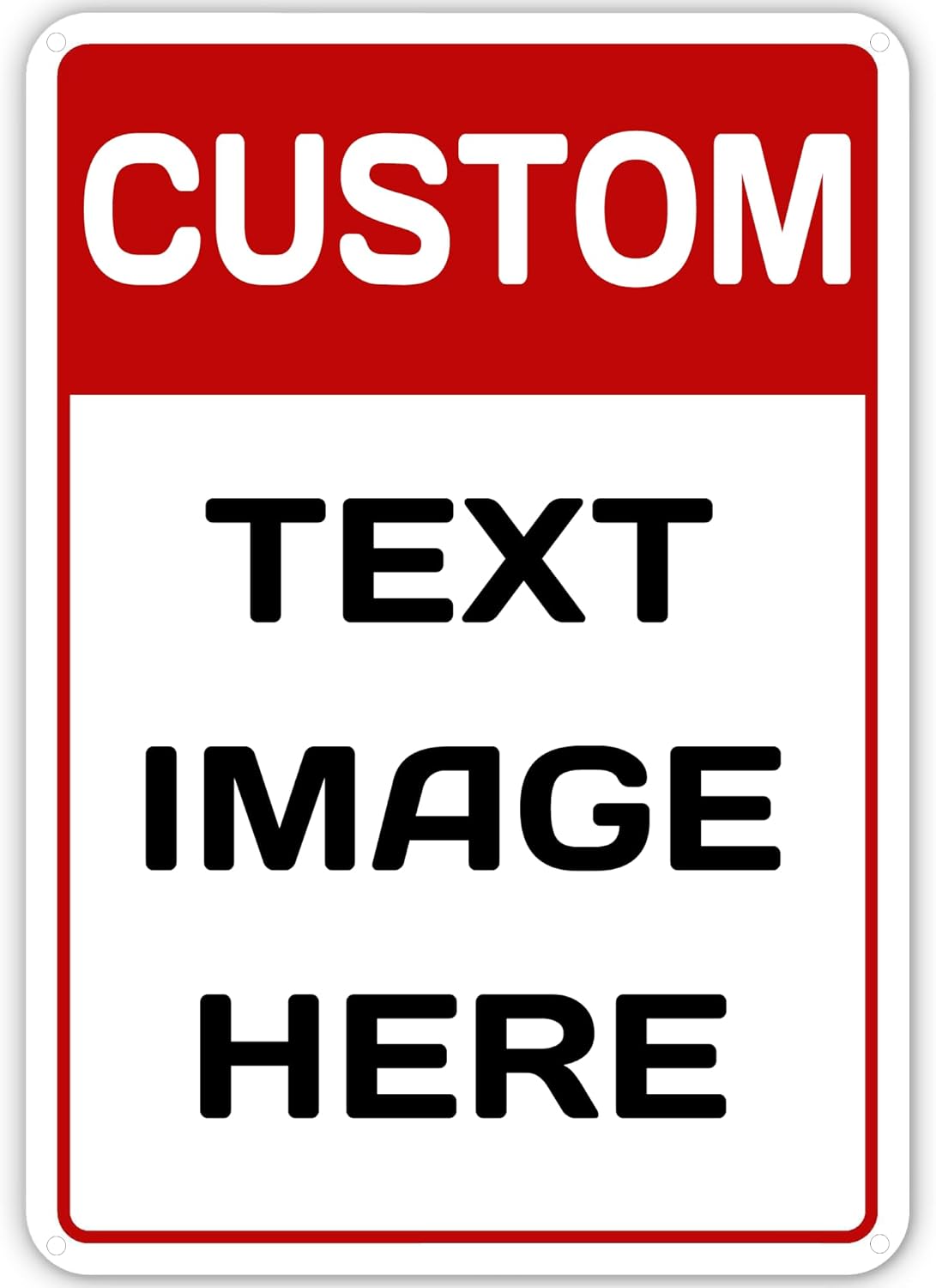 Amazon.com : Custom Sign for Business, 18"x14" Personalized Signs for ...