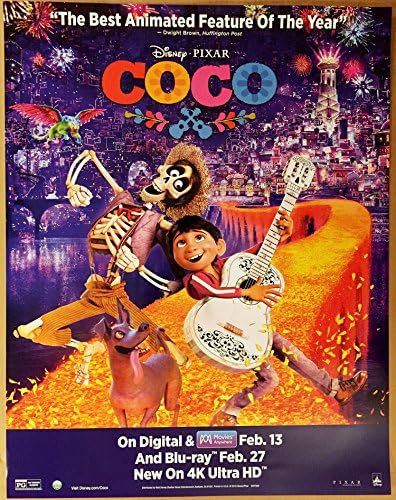 Amazon.com: Movie Poster COCO 1 Sided ORIGINAL 22X28 BENJAMIN BRATT ...