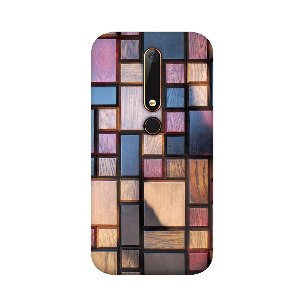 Topper Customised Mobile Cover for Nokia X6 - Wooden Window Blocks ...