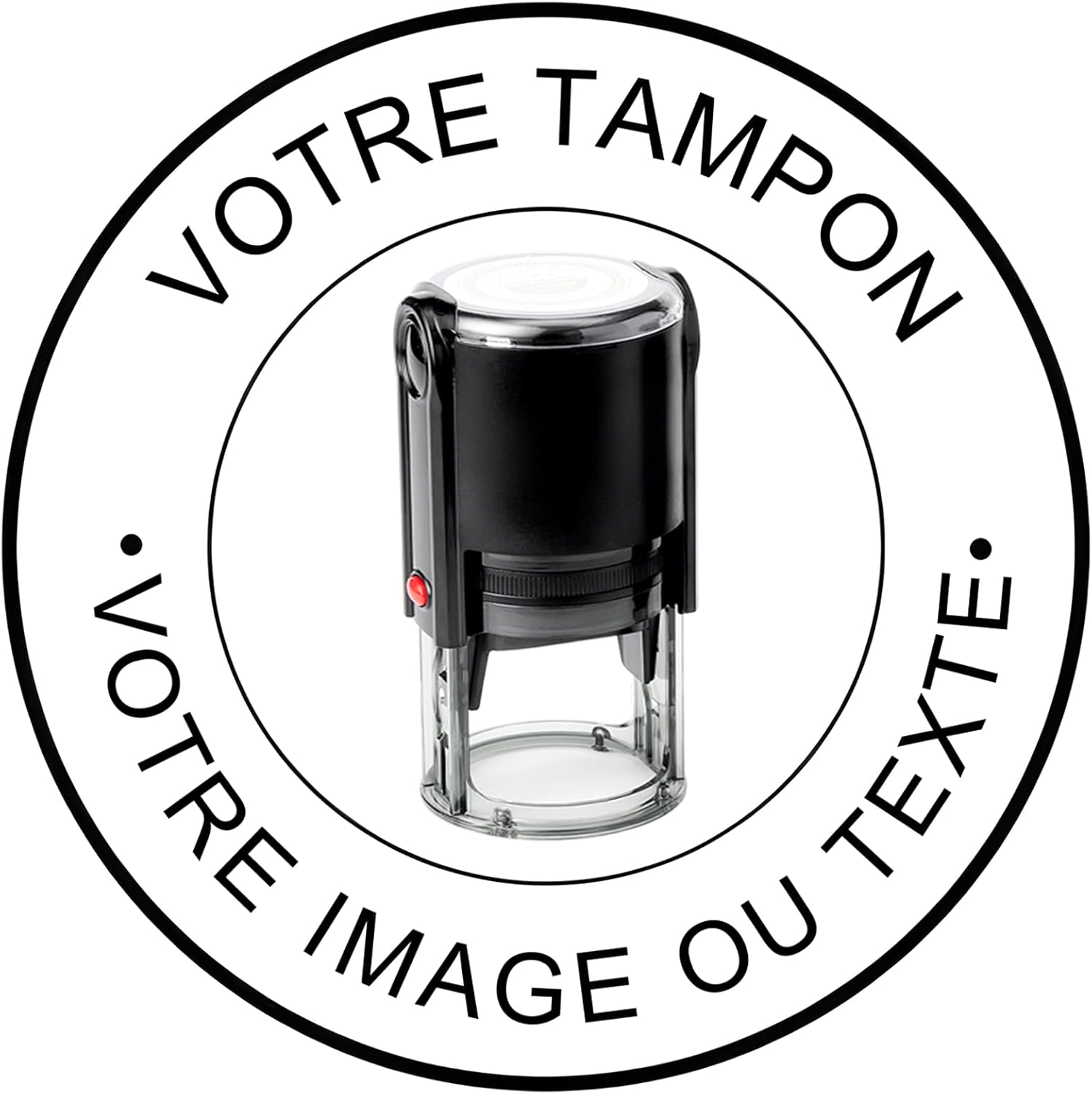 Tampon Encreur Personnalisable avec Logos et Signatures - Tampon ...
