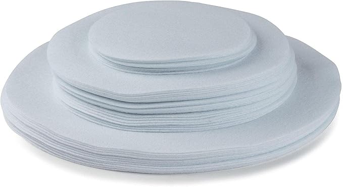 Amazon.com: 48 Pcs Felt Plate Dividers For Stacking, Dish Protectors ...