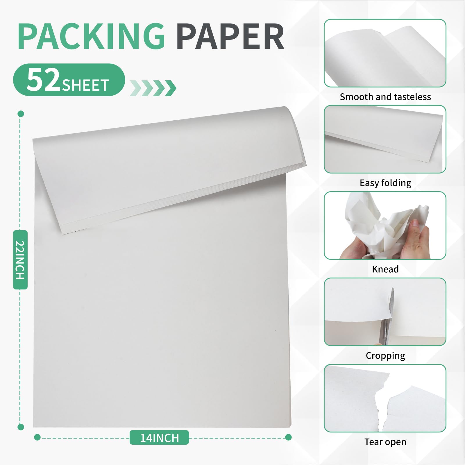 Snapklik.com : 14" X 22" Packing Paper, Packing Paper Sheets For Moving ...